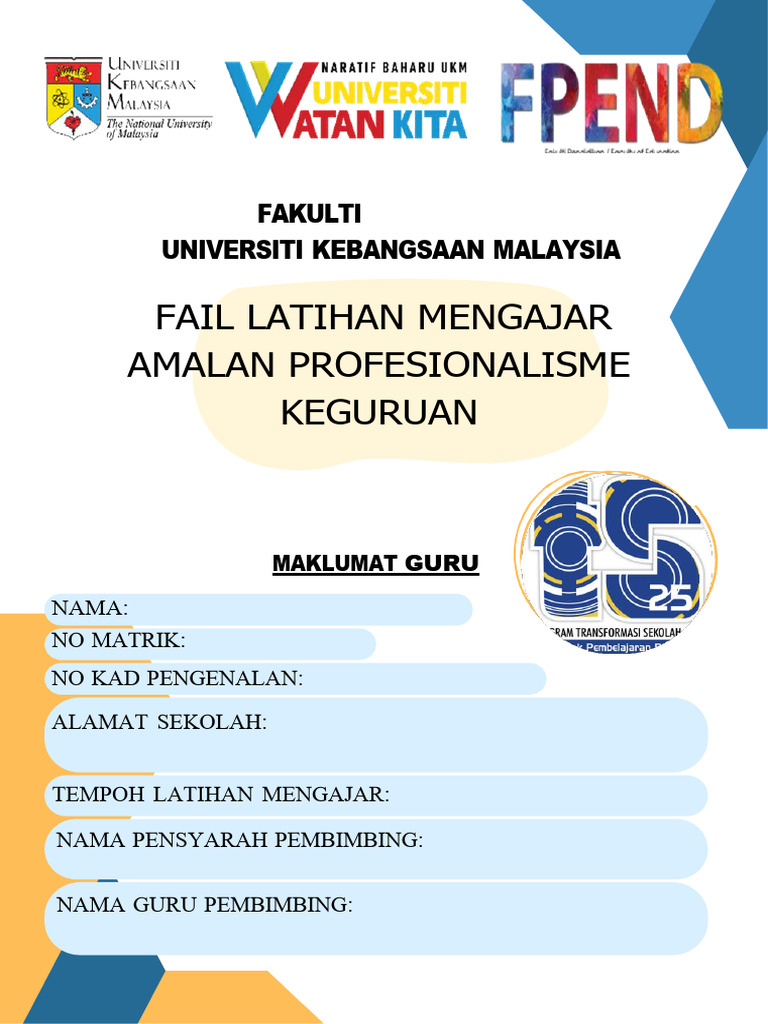 FILE UKM Template Perlu Edit | PDF