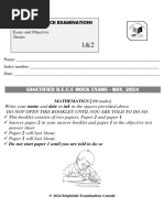 JHS 1 | PDF | Mathematics | Mathematical Objects