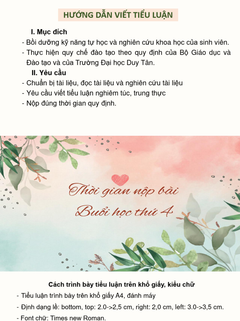 Huong Dan Tieu Luan - TTHCM | PDF