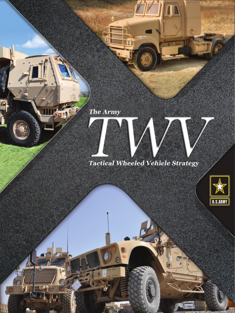 The Army Tactical Wheeled Vehicle Strategy | PDF | Humvee | Mrap