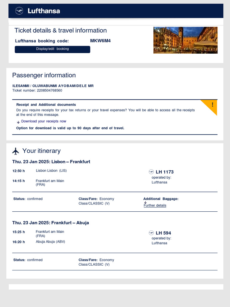 Return luftnasaAOI | PDF | Baggage | Civil Aviation