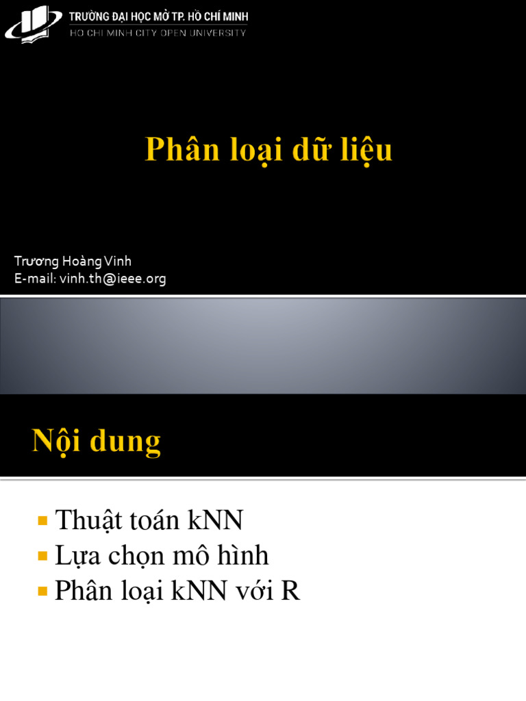 Phan Loai Du Lieu | PDF