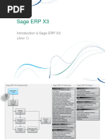 Book Formation Base SAGE X3 - V11 2019 V3 | PDF | Progiciel de gestion intégré | Inventaire