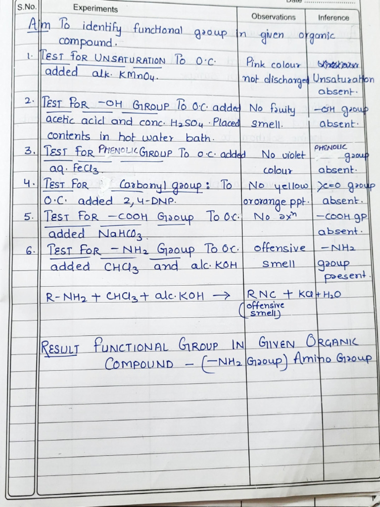 Amino Functional Group | PDF