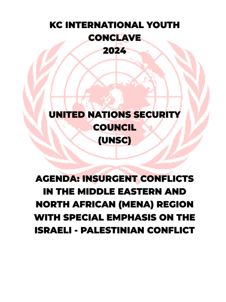 Unsc Backgroundguide | PDF | First Intifada | Hamas