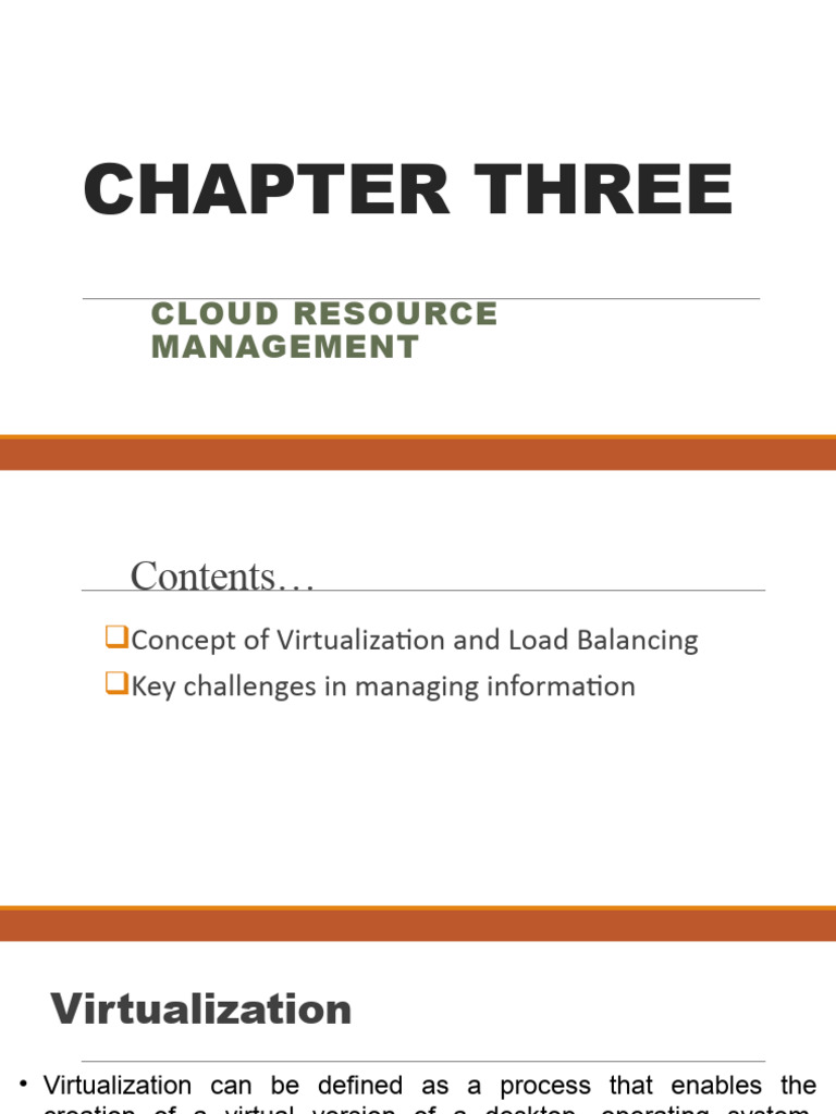 CC CH3 1 | PDF | Virtualization | Load Balancing (Computing)