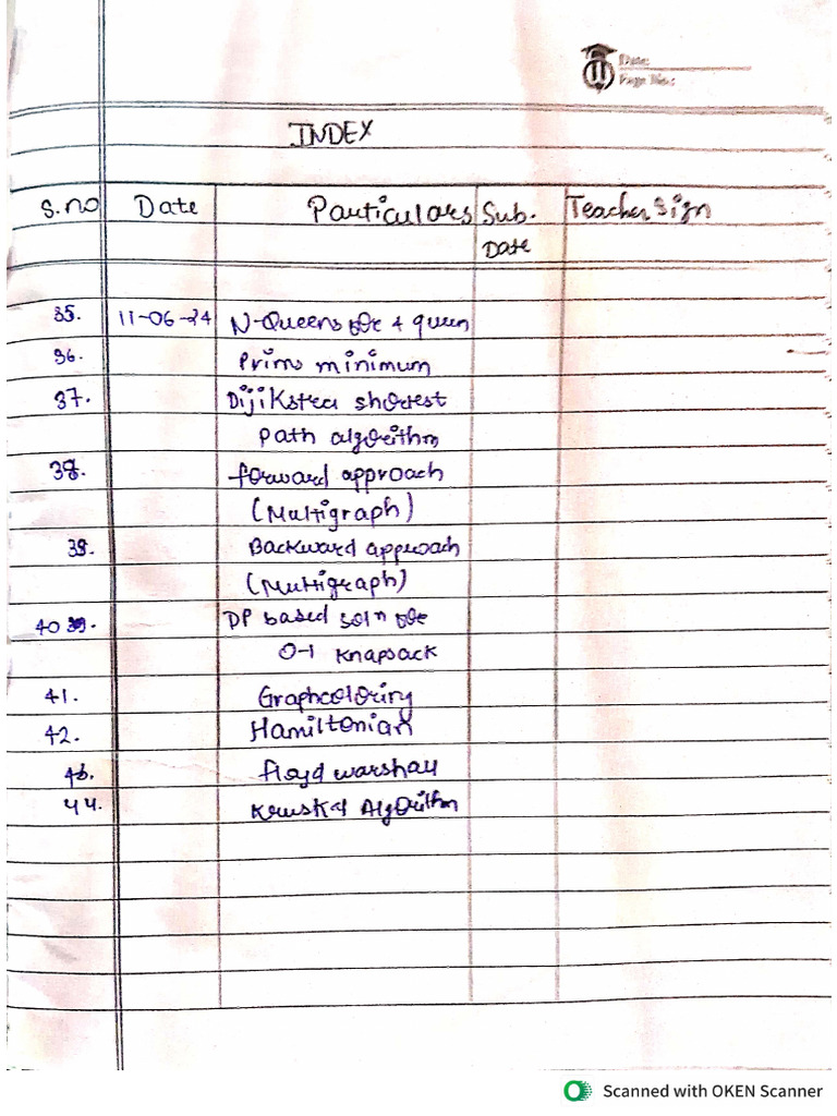 ADA File 35 to 44 Program | PDF