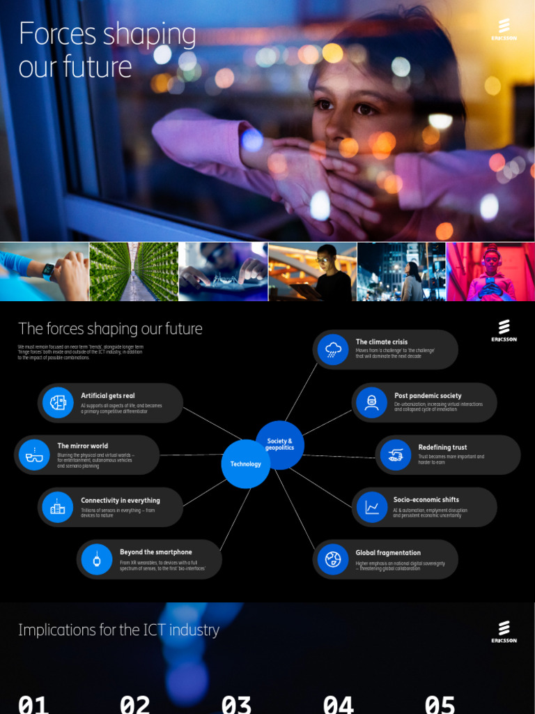 Forces Shaping Our Future | PDF | Wearable Technology | Ericsson