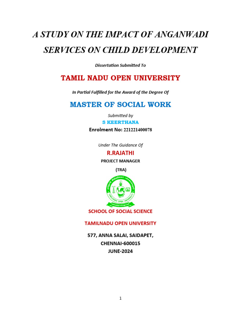 Project | PDF | Behavioural Sciences | Human Development