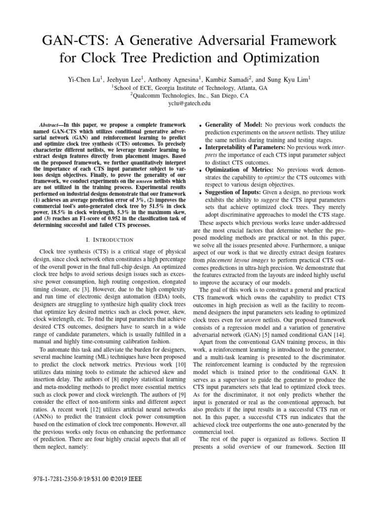Gan Cts | PDF | Artificial Neural Network | Machine Learning