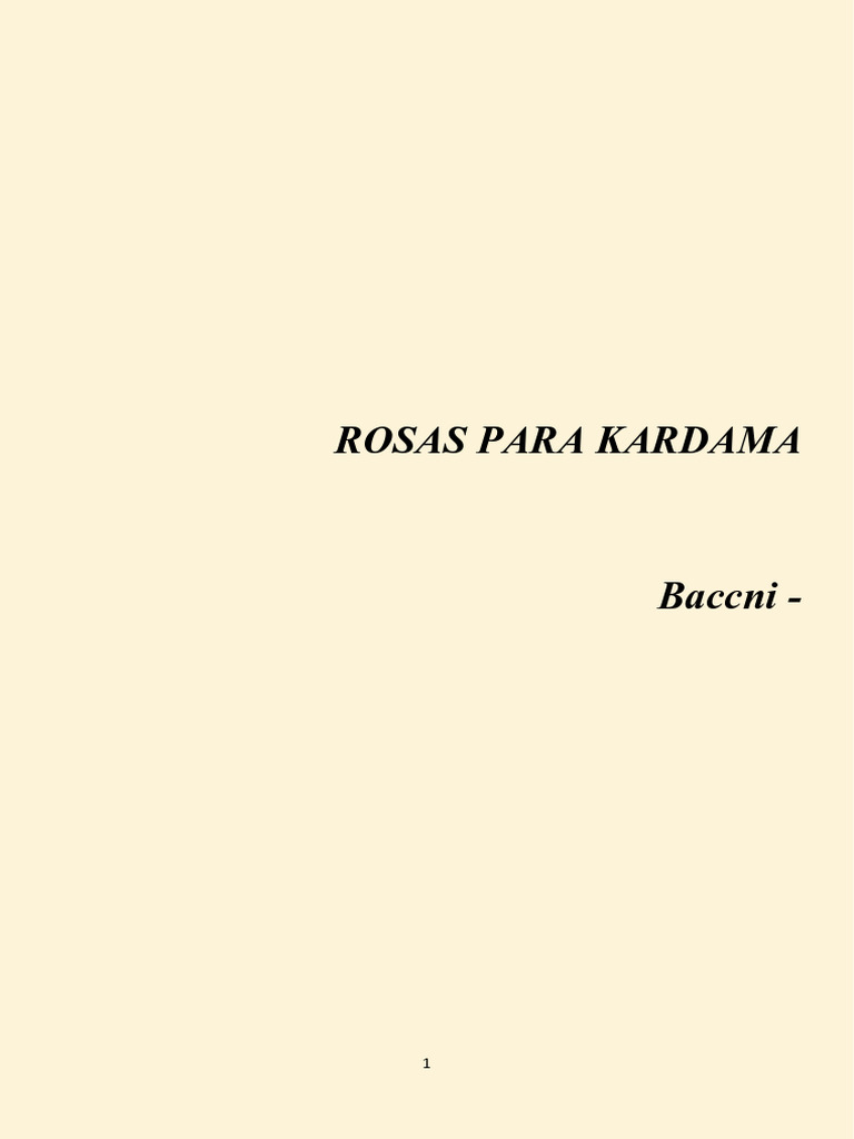 Rosas para Kardama. Cap 1 | PDF | Tempo | Roupas
