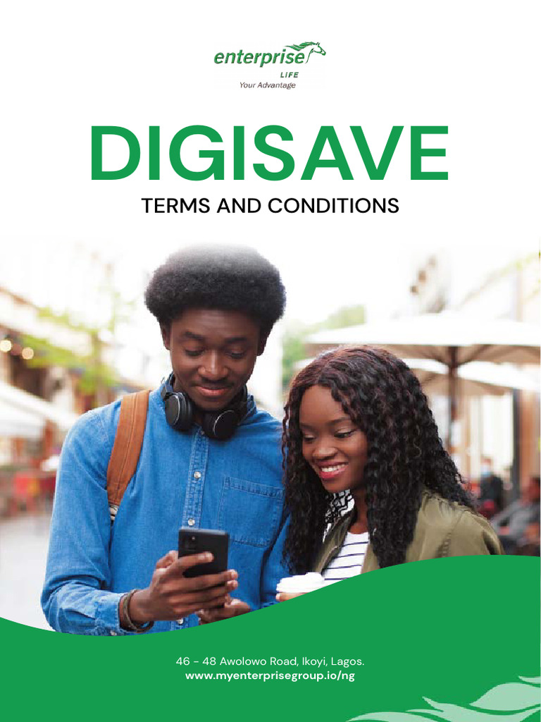 Digisave Terms Pdf Insurance Life Insurance
