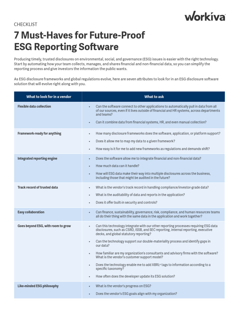 workiva-checklist-esg-technology-20240422 | PDF | Business | Information Technology