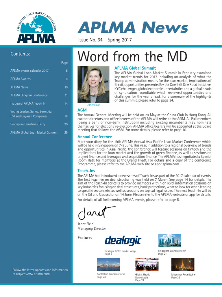 APLMA Issue 64 - Final | PDF | Hsbc | Google Play