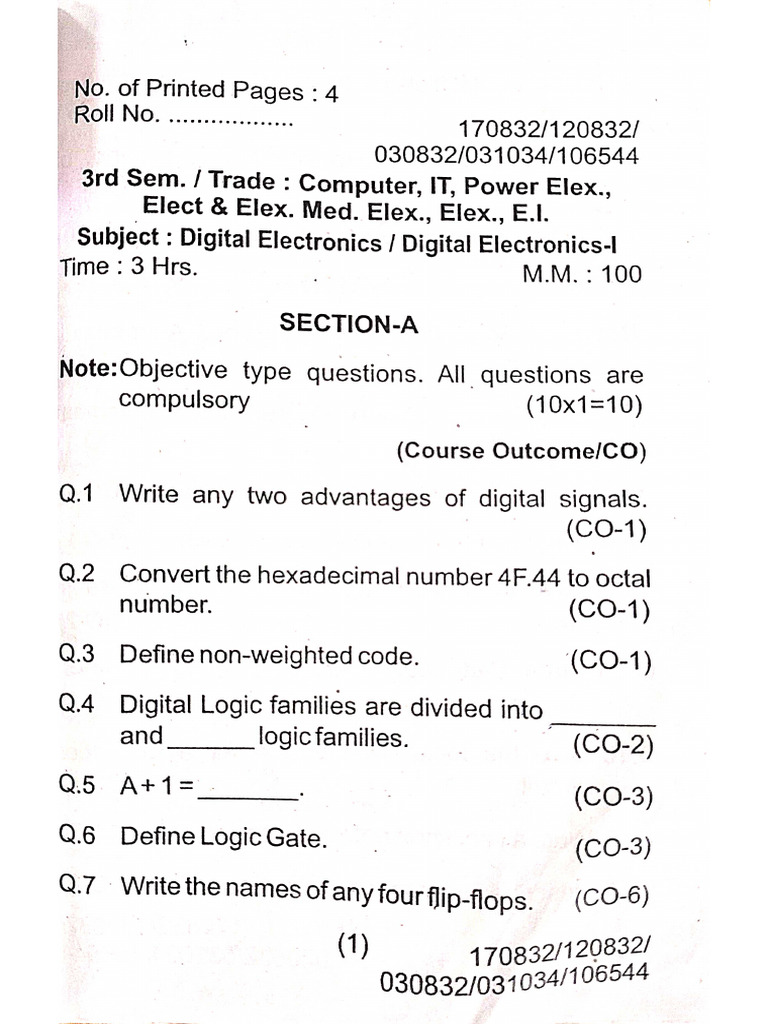 Digital Electronics | PDF