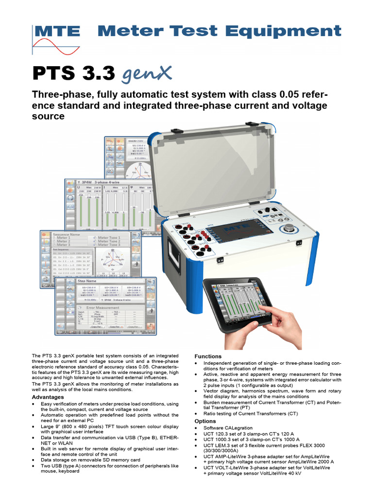 Advanced Meter Testing System | PDF | Electrical Engineering | Electricity