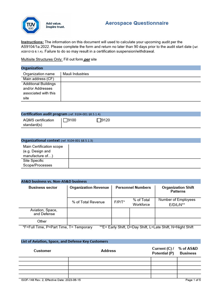 ISOF-148 (1) | Download Free PDF | Performance Indicator | Quality ...