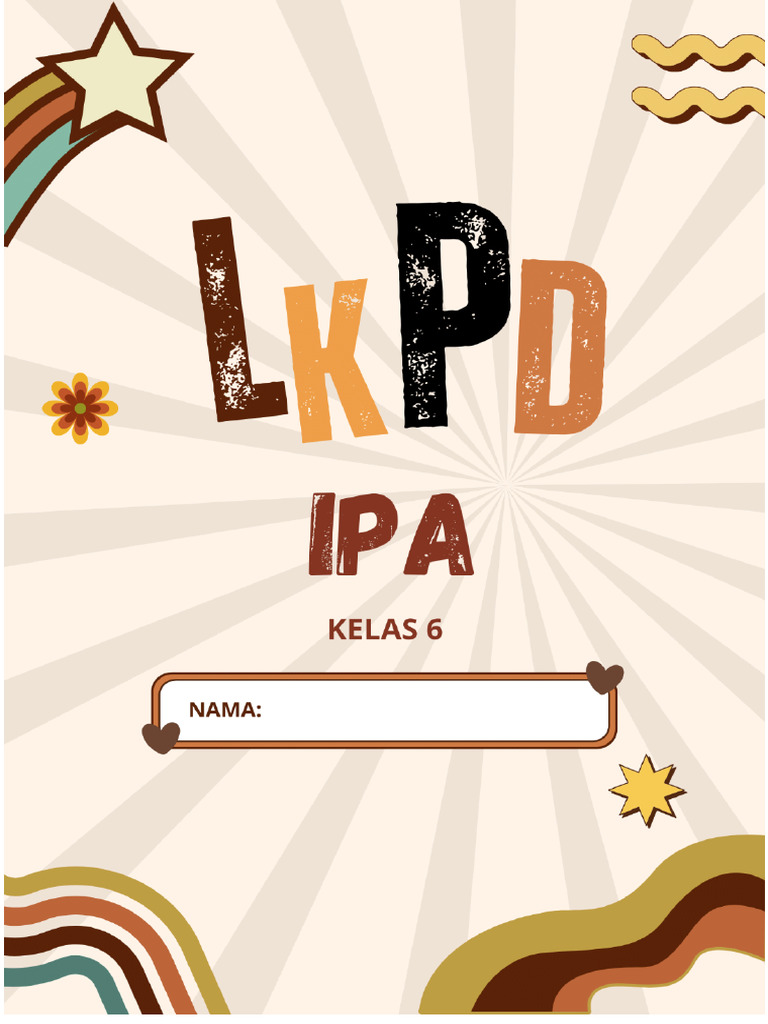 LKPD Ipa Tema 9 Kls 6 | PDF
