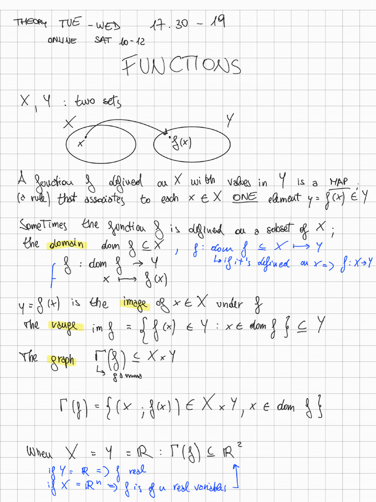 Lecture 3 Analysis - Functions | PDF