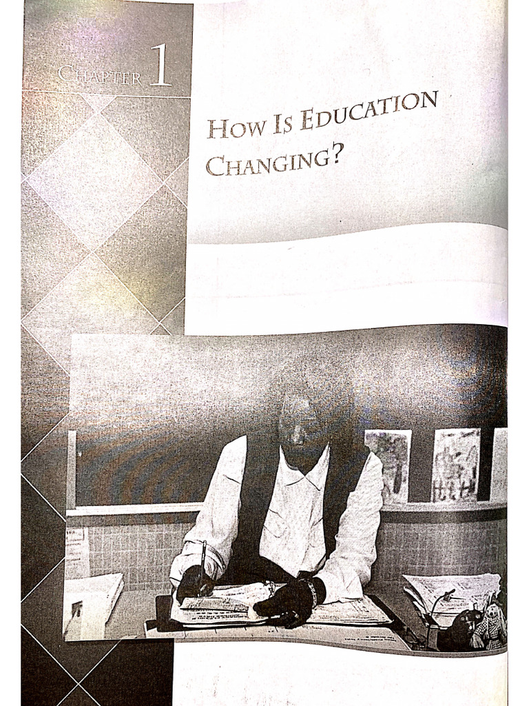 CH 1 Education Changing | PDF