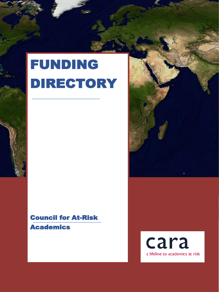 Funding Directory for At-Risk Academics | PDF | Postgraduate Education ...