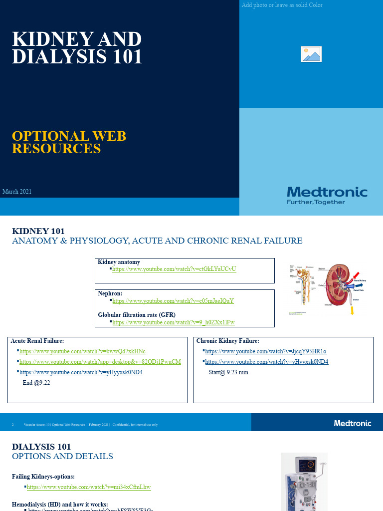Resources - Kidney Disease and Dialysis | PDF | Kidney | Abdomen