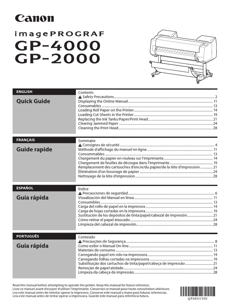 Quick Guide: English | PDF | Printer (Computing) | Ac Power Plugs And Sockets