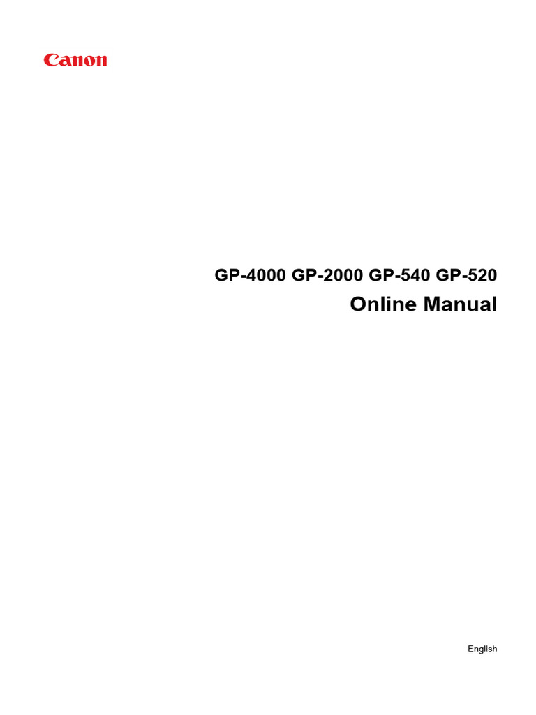 GP-4000 GP-2000 GP-540 GP-520 OnlineManual Win EN V02 | PDF | Public Key Certificate | Local ...