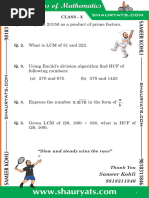 Class 10 Mathematics Mind Map | PDF | Circle | Trigonometry