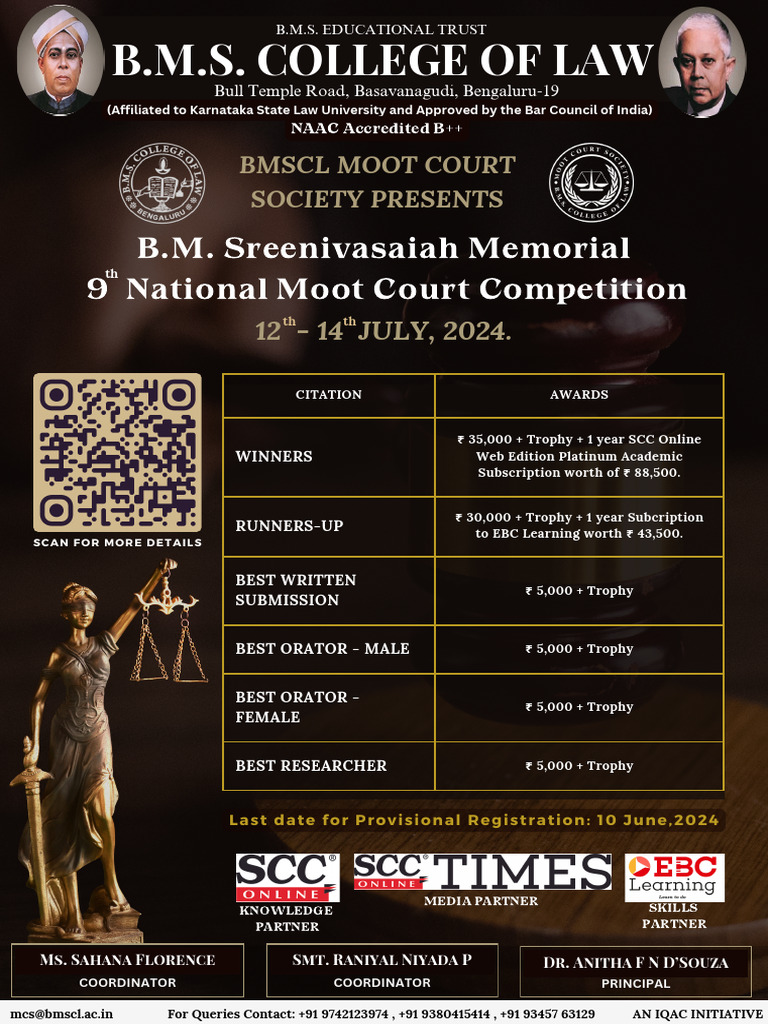 BMSCL 9th NMCC Poster 2024 | PDF