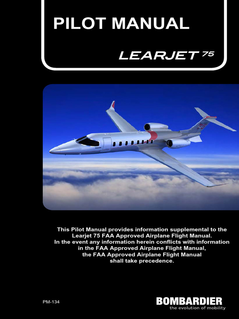 Lr75 PM Faa Us Single | PDF | Door | Landing Gear