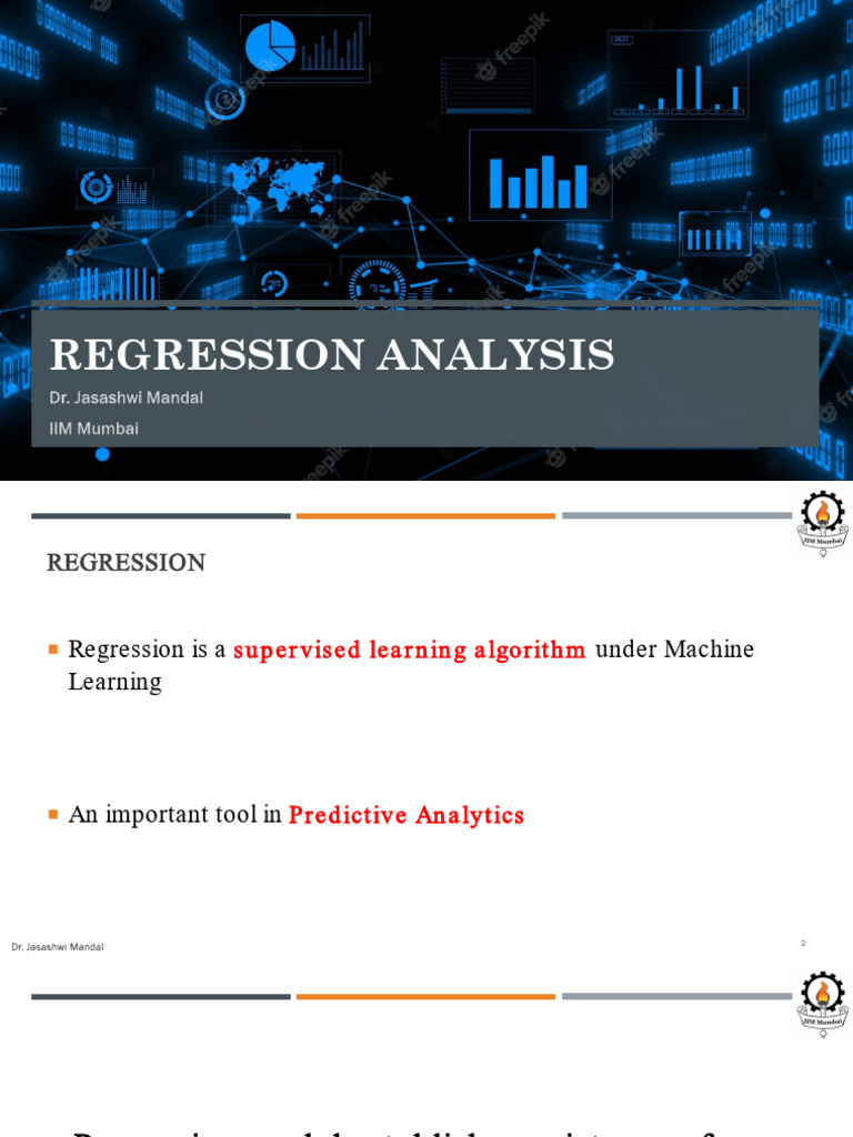 Session 3 - Linear Regression | PDF | Regression Analysis | Errors And Residuals