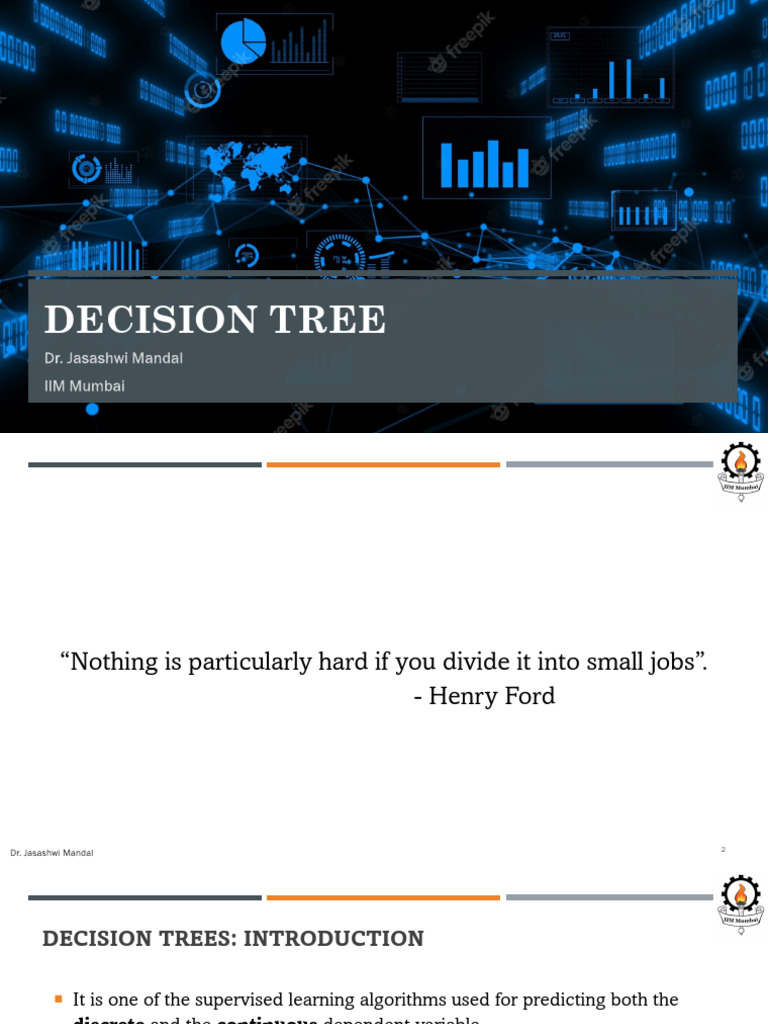 Session 6 - Decision Tree | PDF | Statistical Analysis | Teaching Mathematics