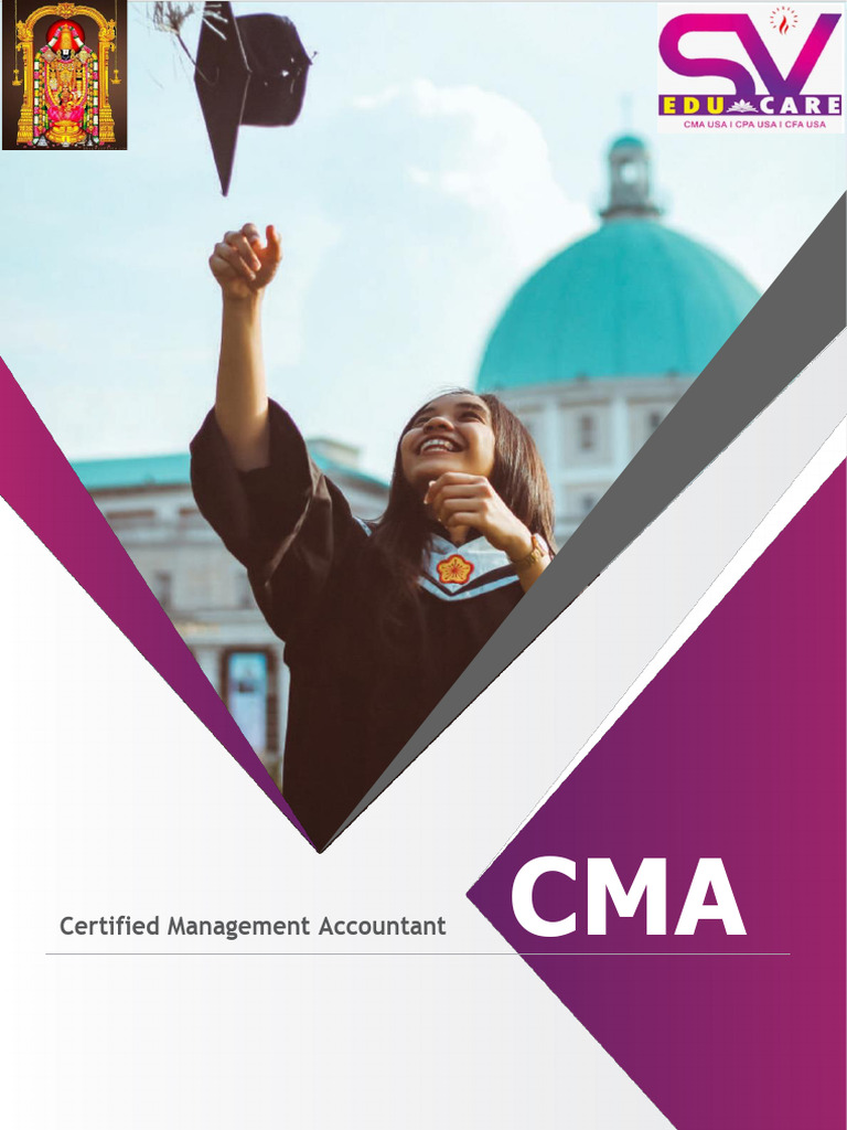 SV Cma Brochure Updated-1 | PDF | Management Accounting | Financial Services