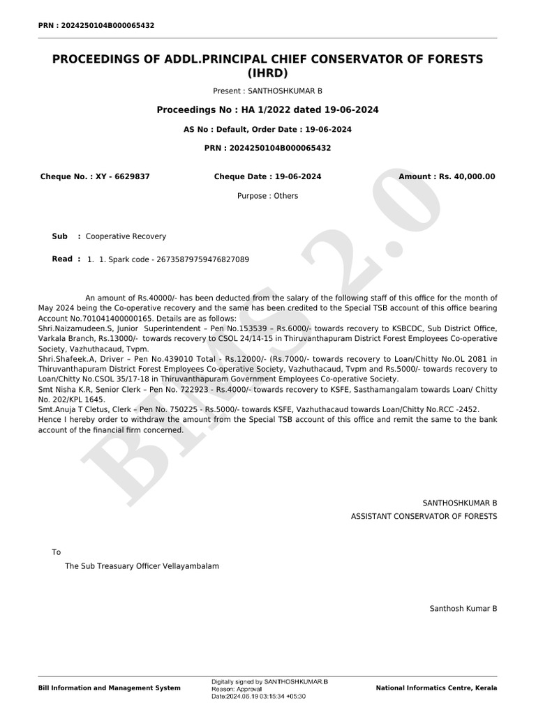 2024250104B000065432 Signedfinal | PDF | Private Sector | Business