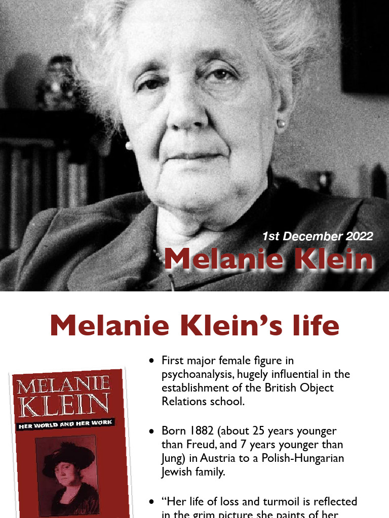 Klein | PDF | Psychoanalysis | Psychology