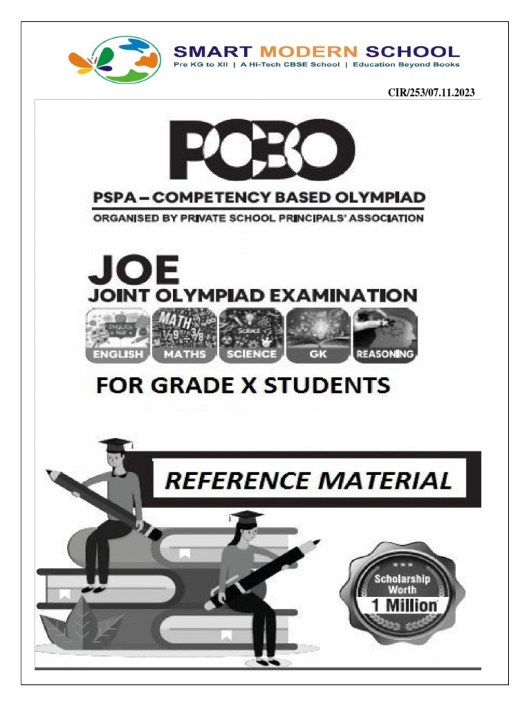 822 - Cir 253 Grade 10 Pcbo Reference Material | PDF | Verb ...