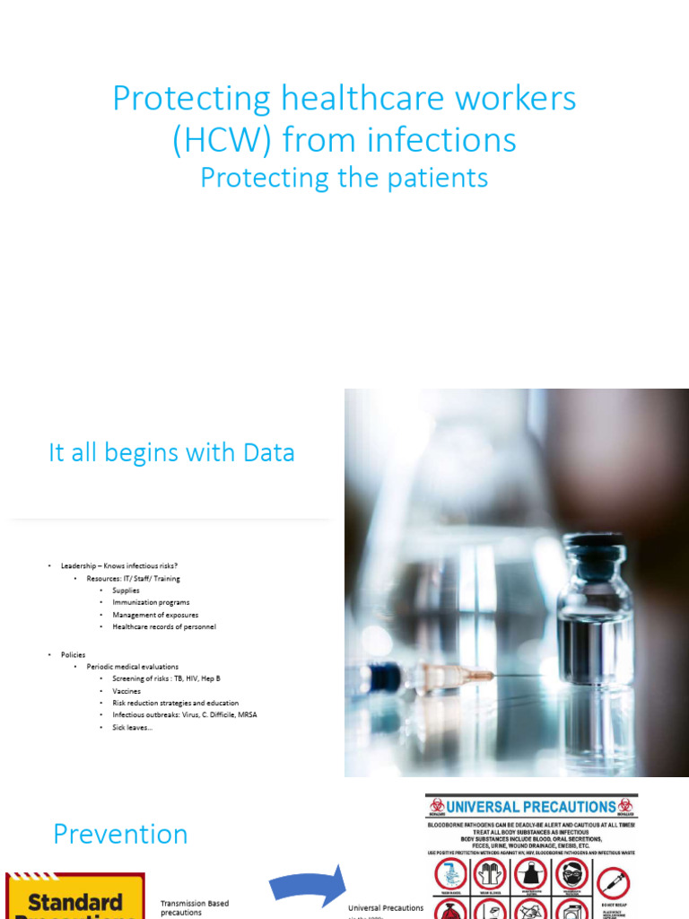 IFC - Webinar - Slides - Preventing Staff Infections - Xavier Anton ...