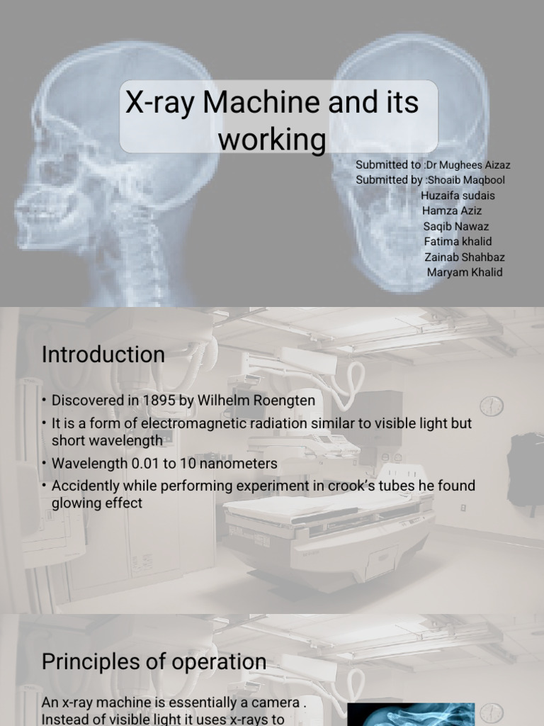 X-ray Machine: Function & Parts | PDF | Vacuum Tube | X Ray