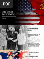 Cold War Arms and Space Race Overview | PDF | Intercontinental ...