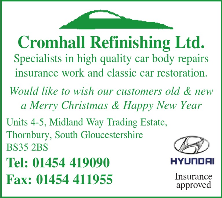 Cromhall Refinishing: Car Repairs & Restoration | PDF