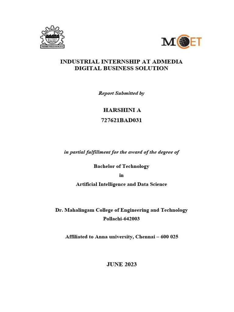 Harshini Modified Report | Download Free PDF | Search Engine Optimization | Digital Marketing