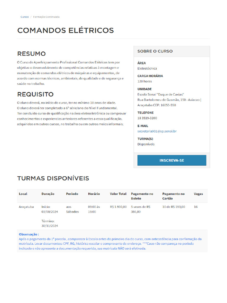 Comandos Eletricos | PDF