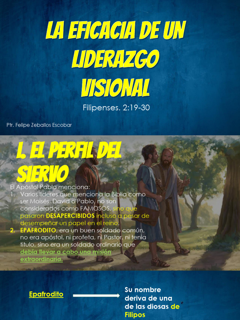 LIDERAZGO VISIONAL | PDF | Pablo el apóstol