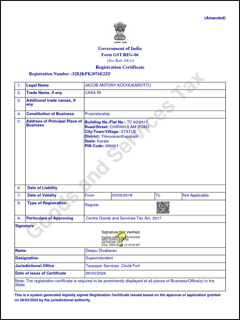 New Updated Certificate | PDF | Business | Government