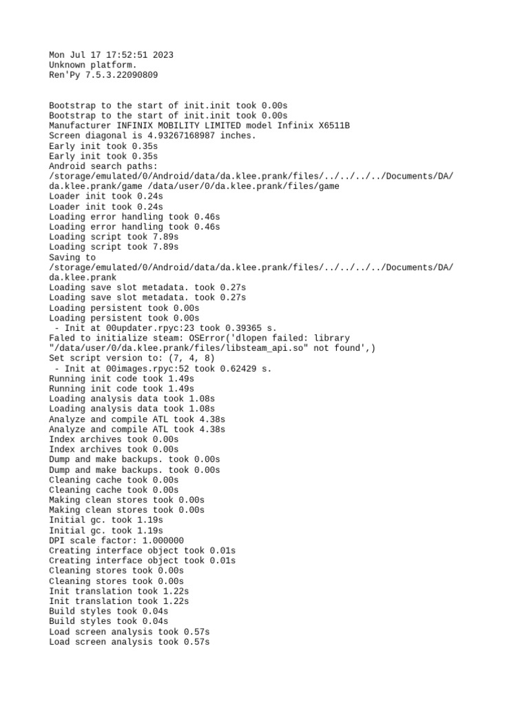 Log | PDF | Booting | Software Engineering