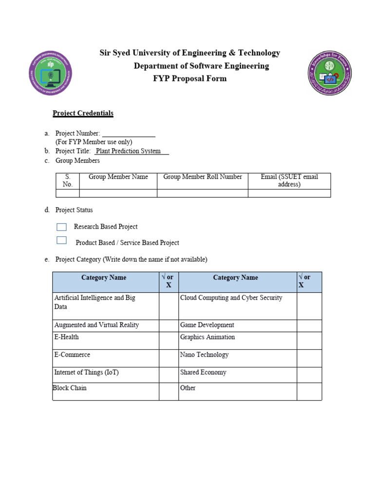 Plant Prediction System FYP Proposal | PDF | Mobile App | Usability