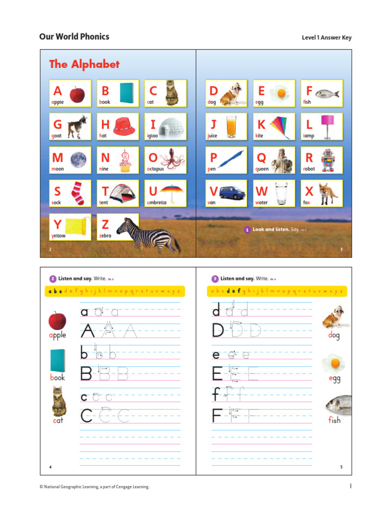 Owphonics1 Answerkey | PDF