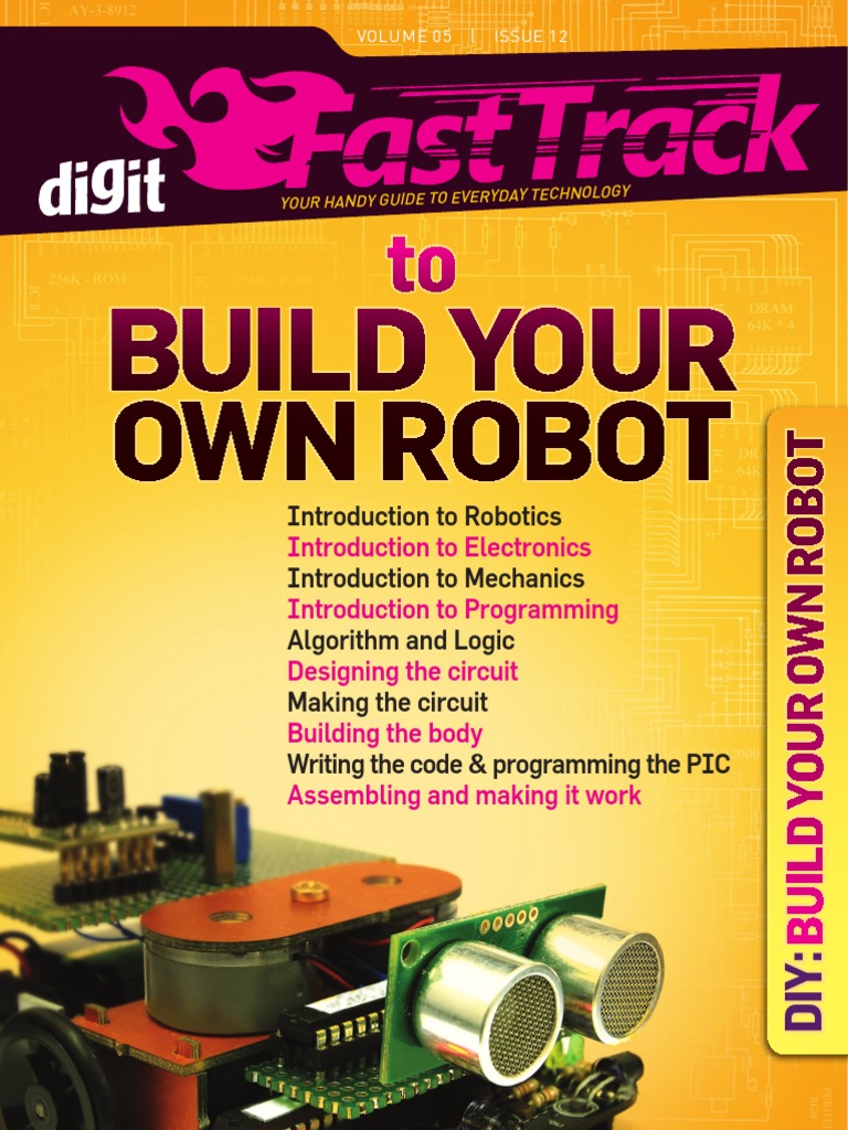 Build Your Own Robot Pdf Capacitor Electrical Resistance And