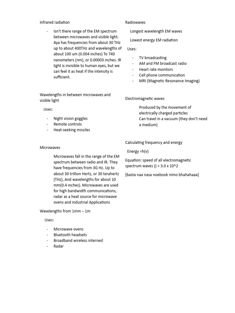 Infrared Radiation | PDF